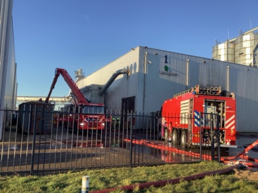 Brand op industrieterrein Moerdijk - VRMWB